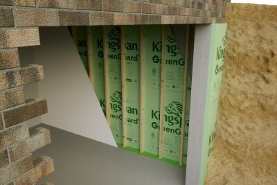 Exterior Foundation Insulation Protection